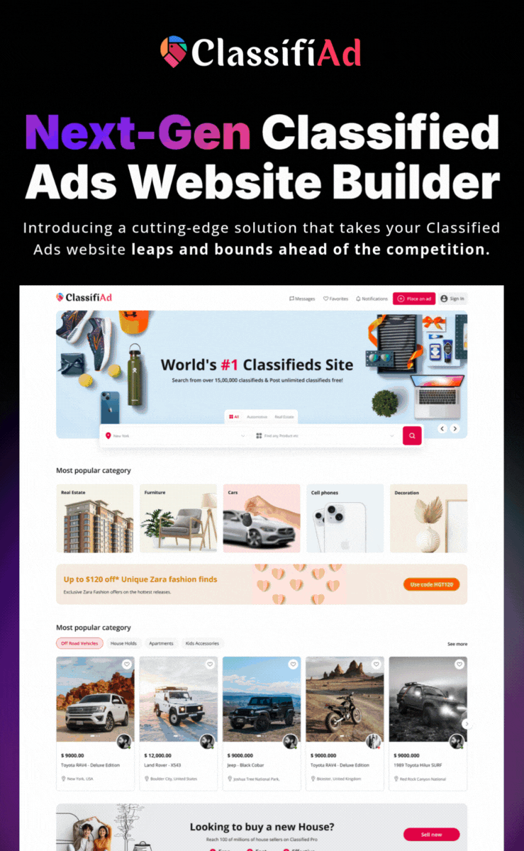 ClassifiAd | NextGen Classified Ads WordPress Theme | ThemeMag